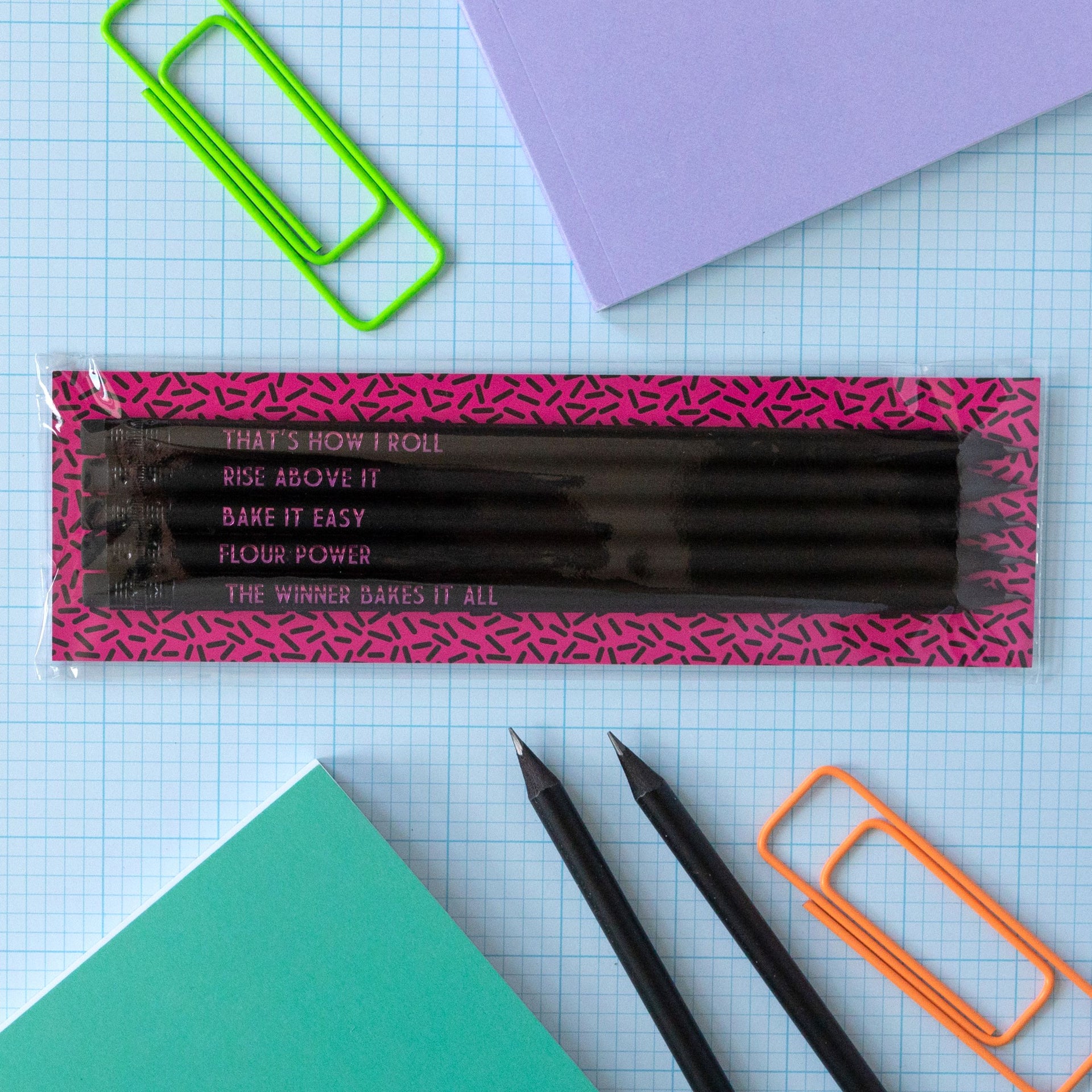 Baking Pencil Set | The Winner Bakes It All – Bettie Confetti