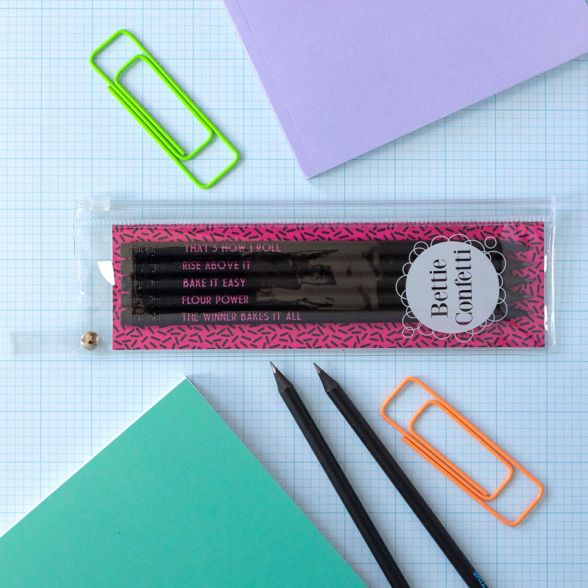 Baking Pencil Set | The Winner Bakes It All – Bettie Confetti